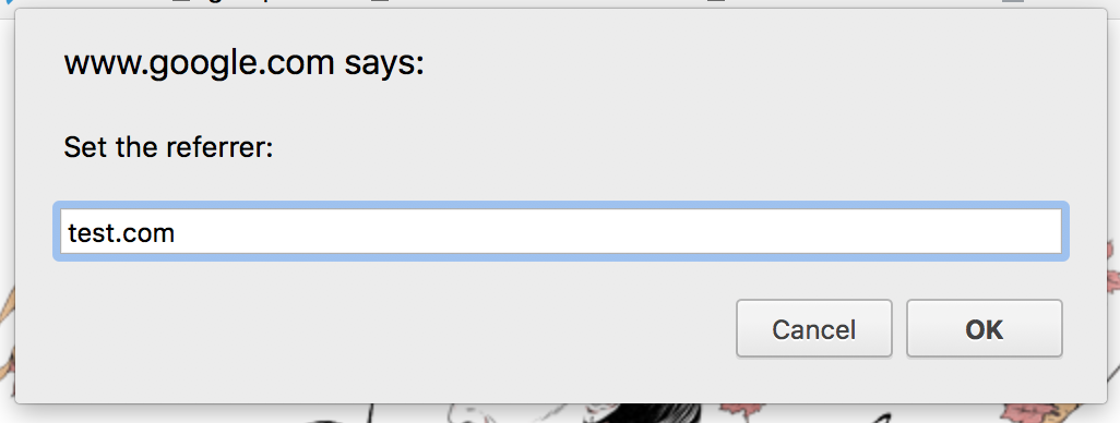 Bookmarklet to Manually Set document.referrer | Matt Mazur